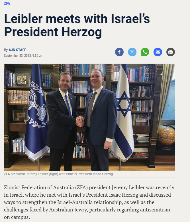 Jeremy Leibler - Complicit in Apartheid | Reverse Canary Mission