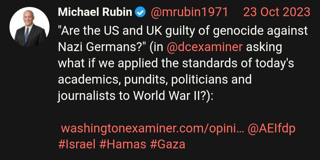 Michael Rubin - Complicit in Apartheid | Reverse Canary Mission