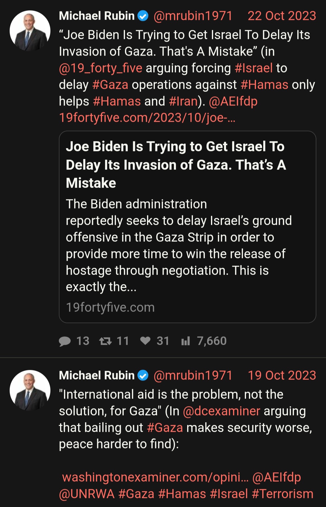 Michael Rubin - Complicit in Apartheid | Reverse Canary Mission